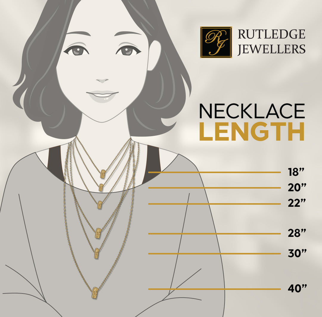 How to Choose the Right Necklace Length – Rutledge Jewellers