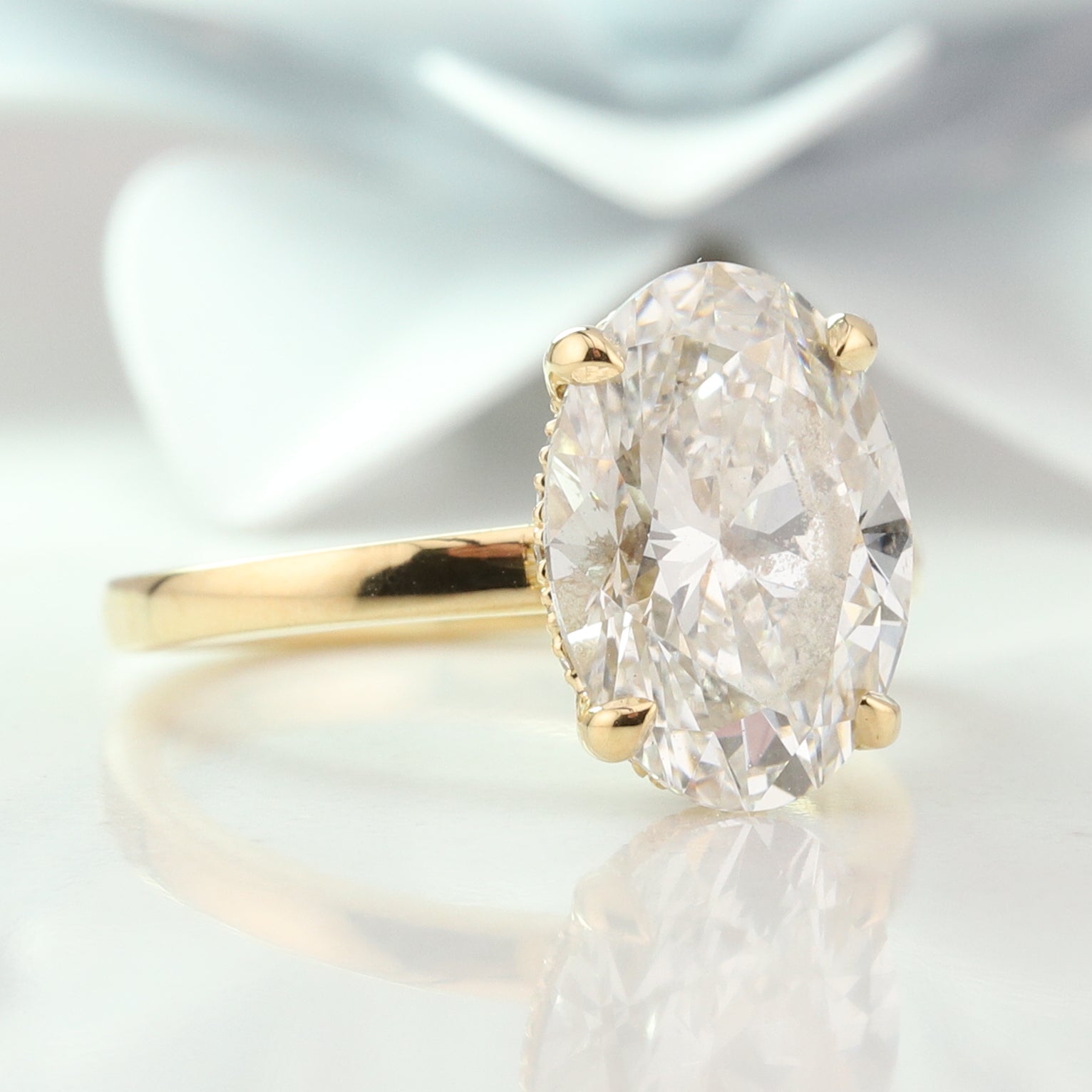 Yellow Gold Diamond Ring – Rutledge Jewellers